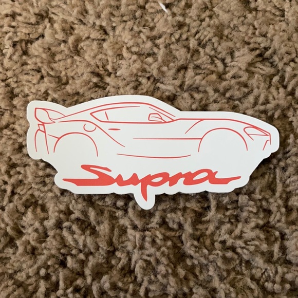 Design | Toyota Supra Sticker | Poshmark